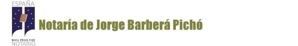Notaría Jorge Barberá Pichó - Cita En Tu Notaría Más Cercana
